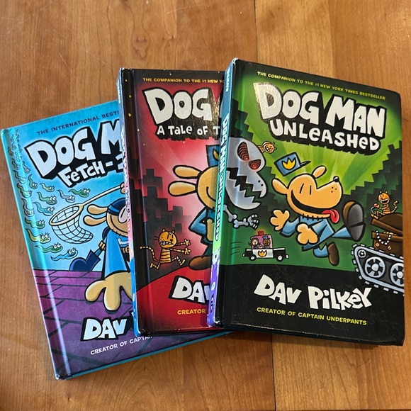 Toys | Dog Man Book Series Fetch22 Tale Of Two Kitties Unleashed Lot1 ...